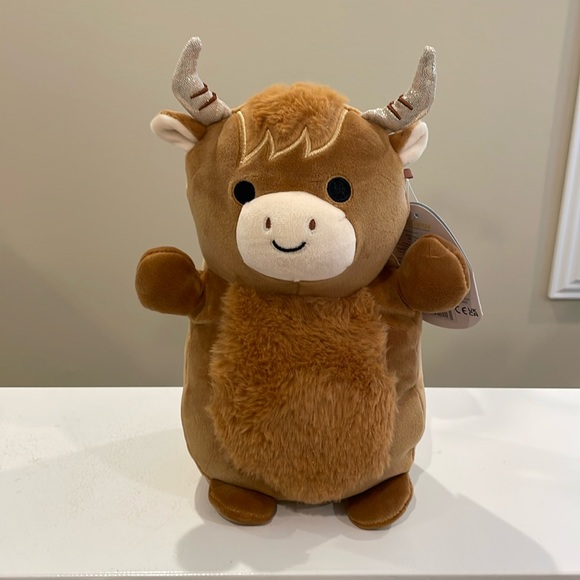 Squishmallows | Other | Nwt Wilfred The Highland Cow Hugmees ...
